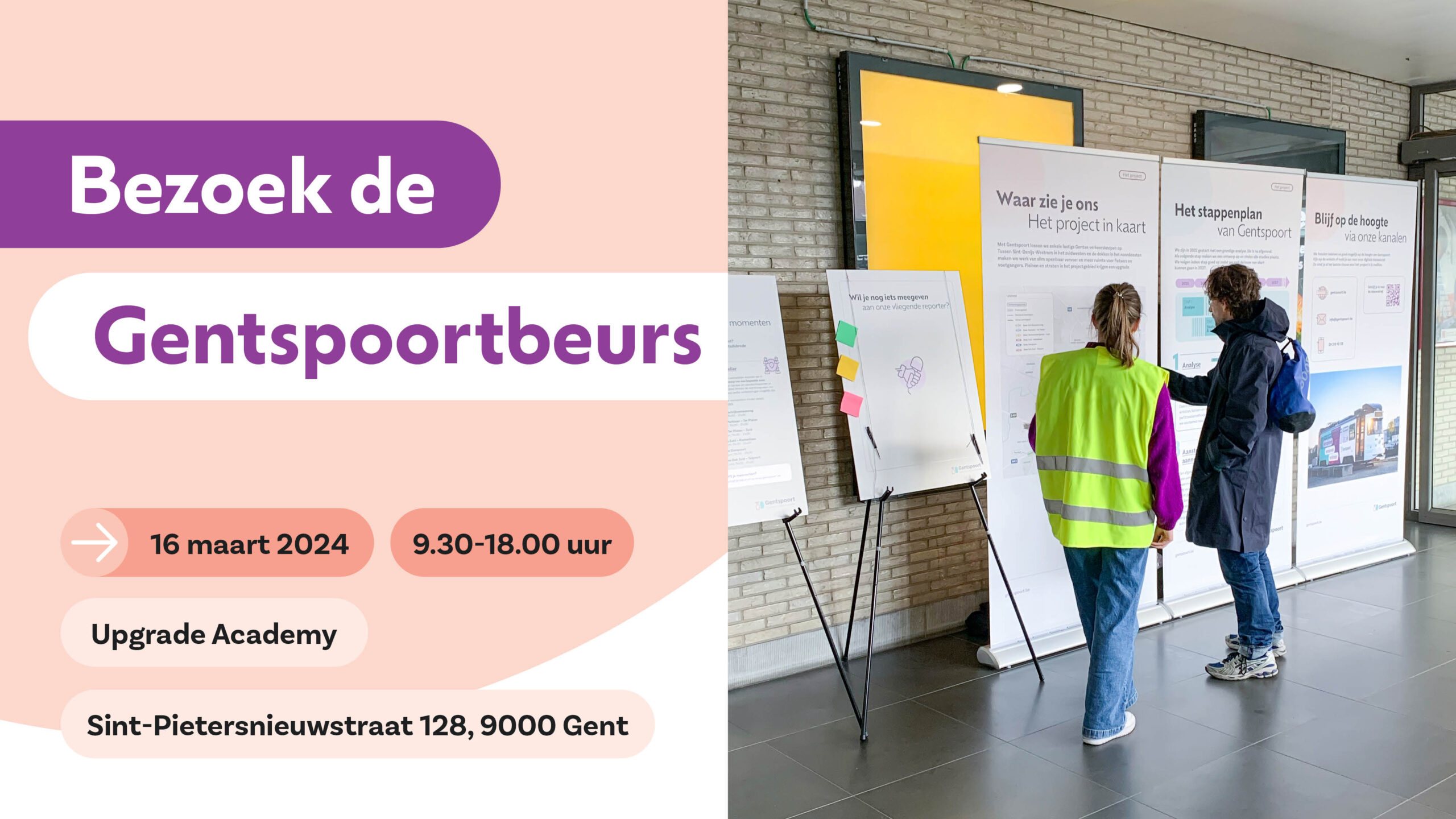 Denk mee over het infrastructuurproject - Gentspoort